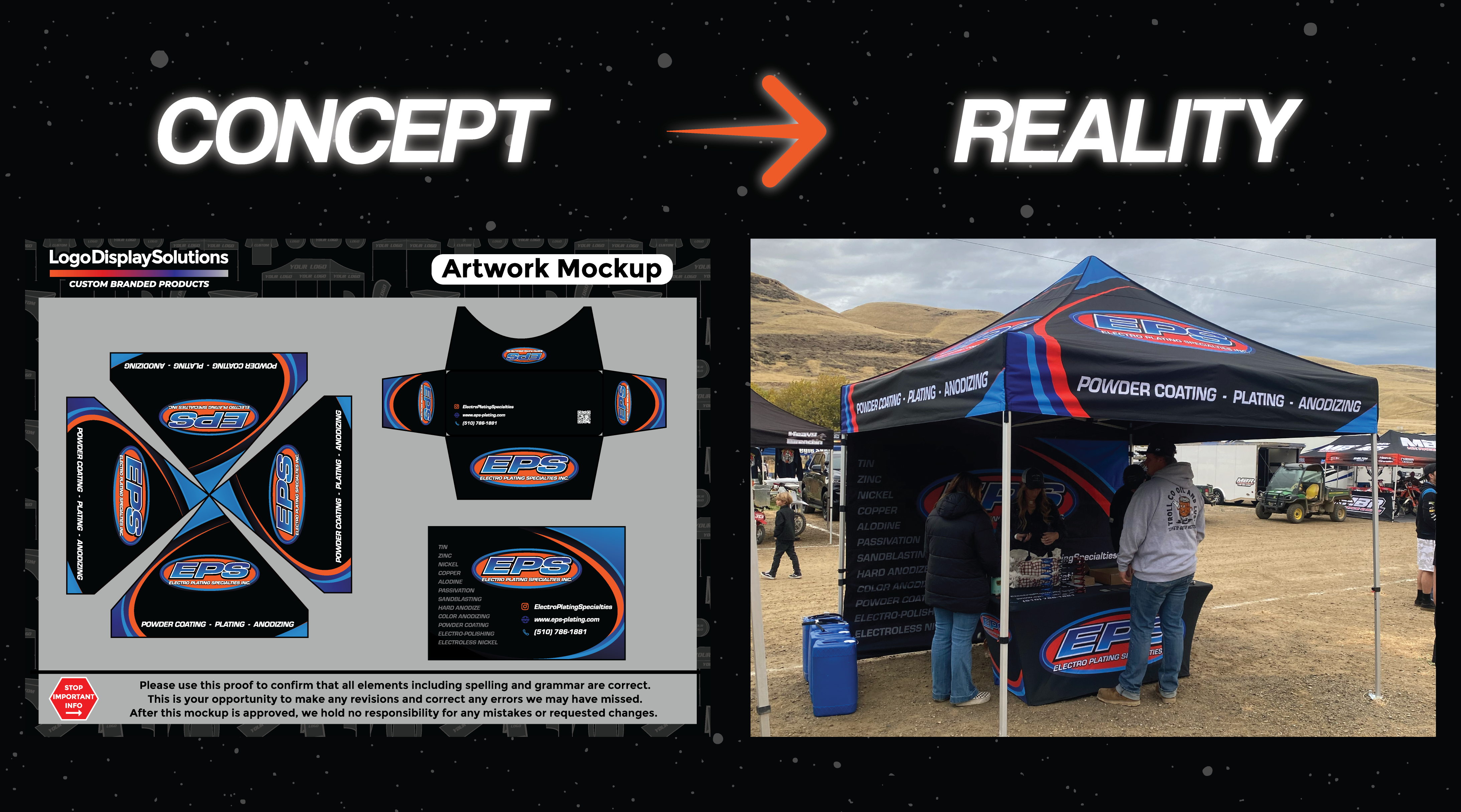 Concept to Reality: Custom Canopy Tent Brings Their Brand to Life ...