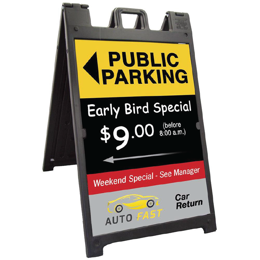 Custom Deluxe Signicade – logodisplaysolutions